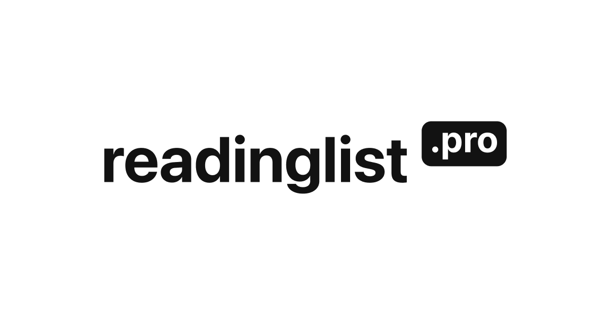 readinglist.pro — Simple Book Tracking & Sharing Tool